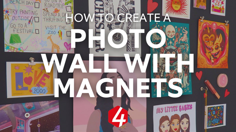 How To Make A Magnetic Photo Gallery Wall - FIRST4MAGNETS® | BLOG | THE ...