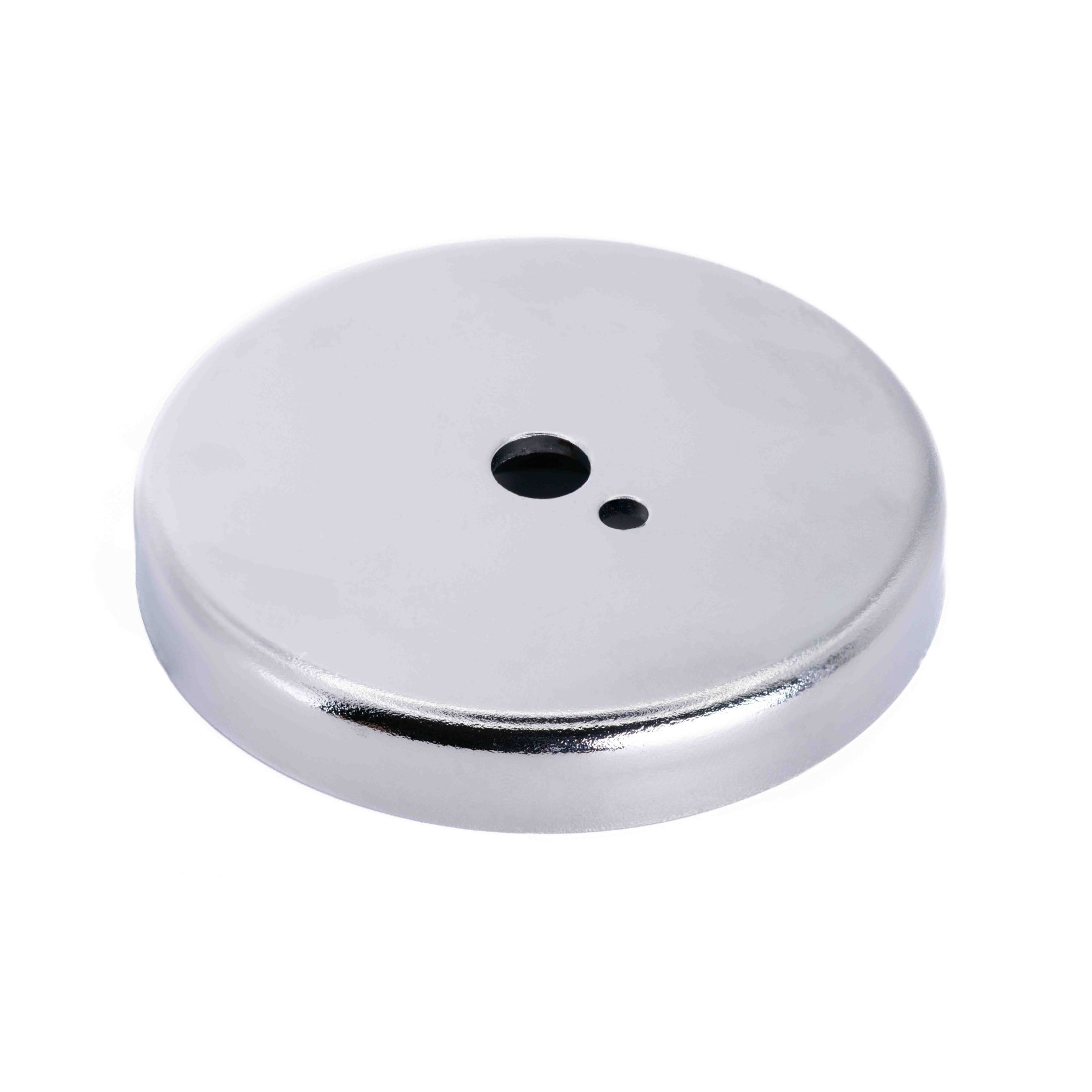 Ceramic Pot Magnet - 2-9/16 in. x 3/8 in. x 5/16 in. Hole - 86lbs Pull