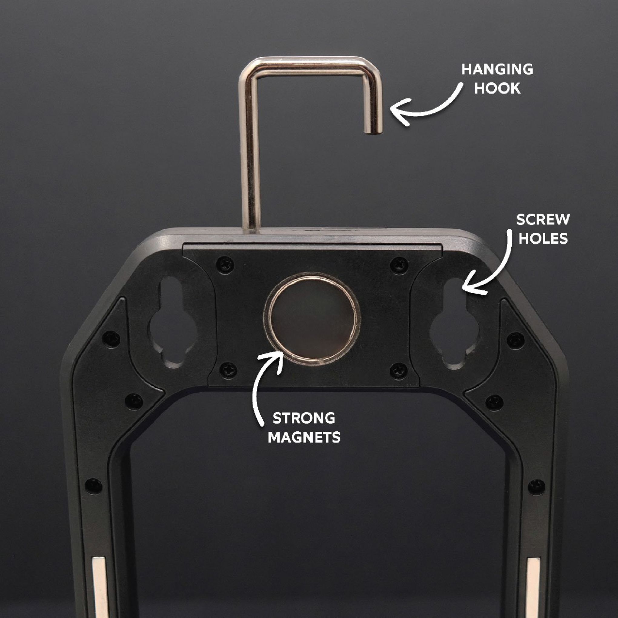 Magnetic Rechargeable Extendable LED Work Light | FIRST4MAGNETS®️ US
