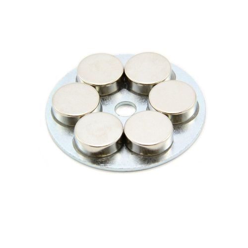Medium Pole Limpet Magnet - 1-7/8 in. x 9/32 in. x 9/32 in. Hole - 121 ...