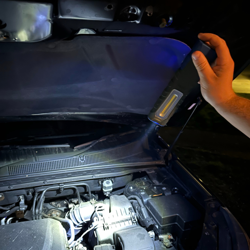 Magnetic Rechargeable LED Inspection Light with Hanger | FIRST4MAGNETS®️ US