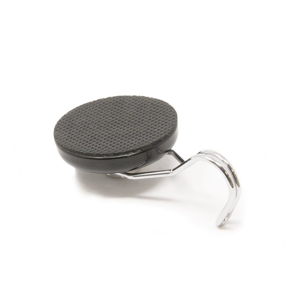 N42 Neodymium Pot Magnet with Rubber Base and Swivel Hook - 1-9/16 in ...